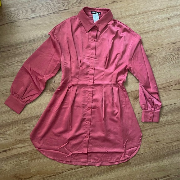 Double Zero | Dresses | Double Zero Button Up Dress | Poshmark